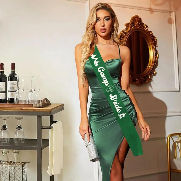 camp bachelorette sashes – basil boutique